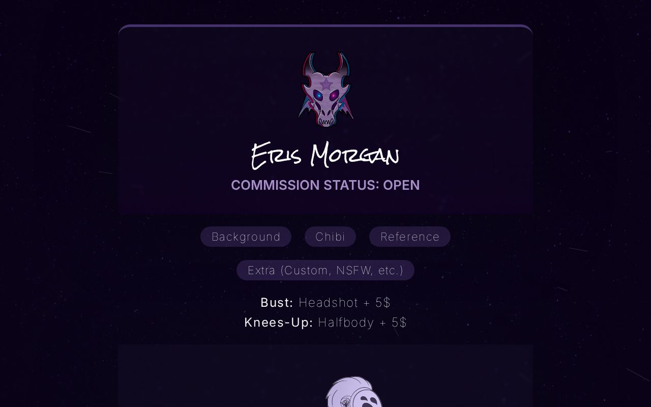Eris Morgan: Commission Prices